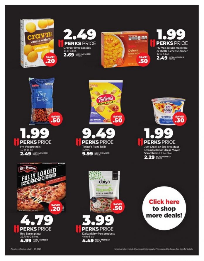 Hy-Vee Weekly Ad Jul 21– Jul 27, 2025