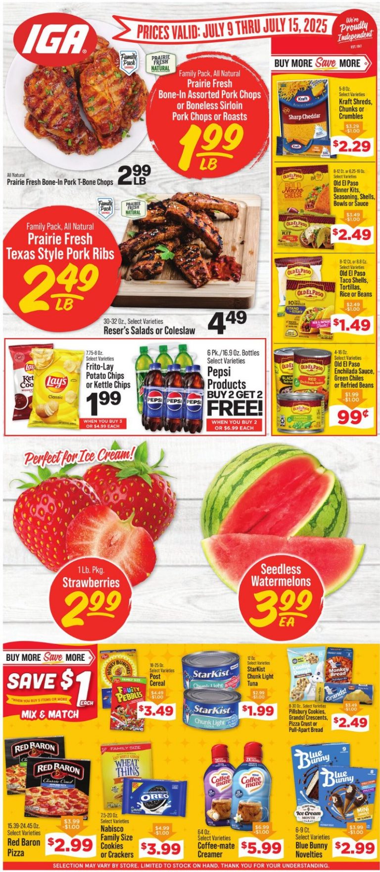 IGA Weekly Ad Jul 09 – Jul 15, 2025