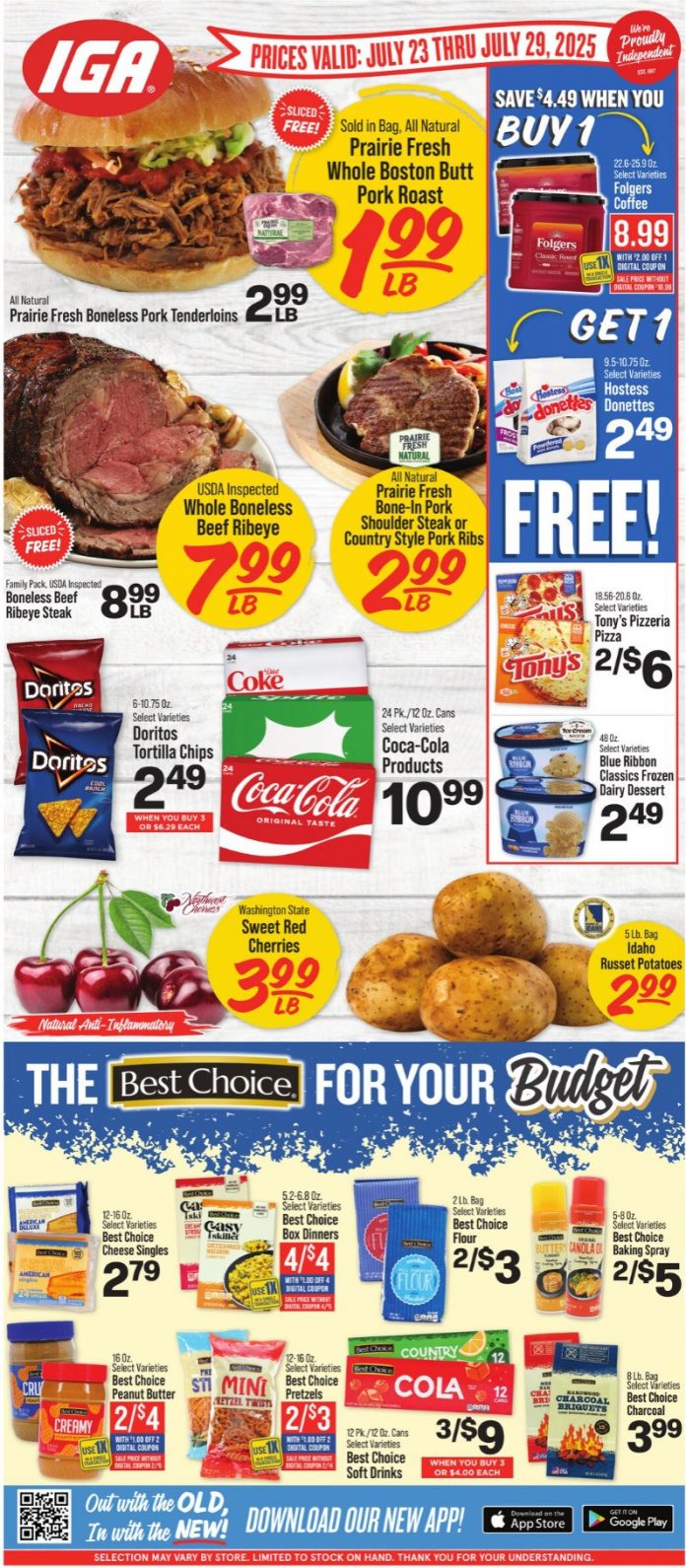 IGA Weekly Ad Jul 23 – Jul 29, 2025