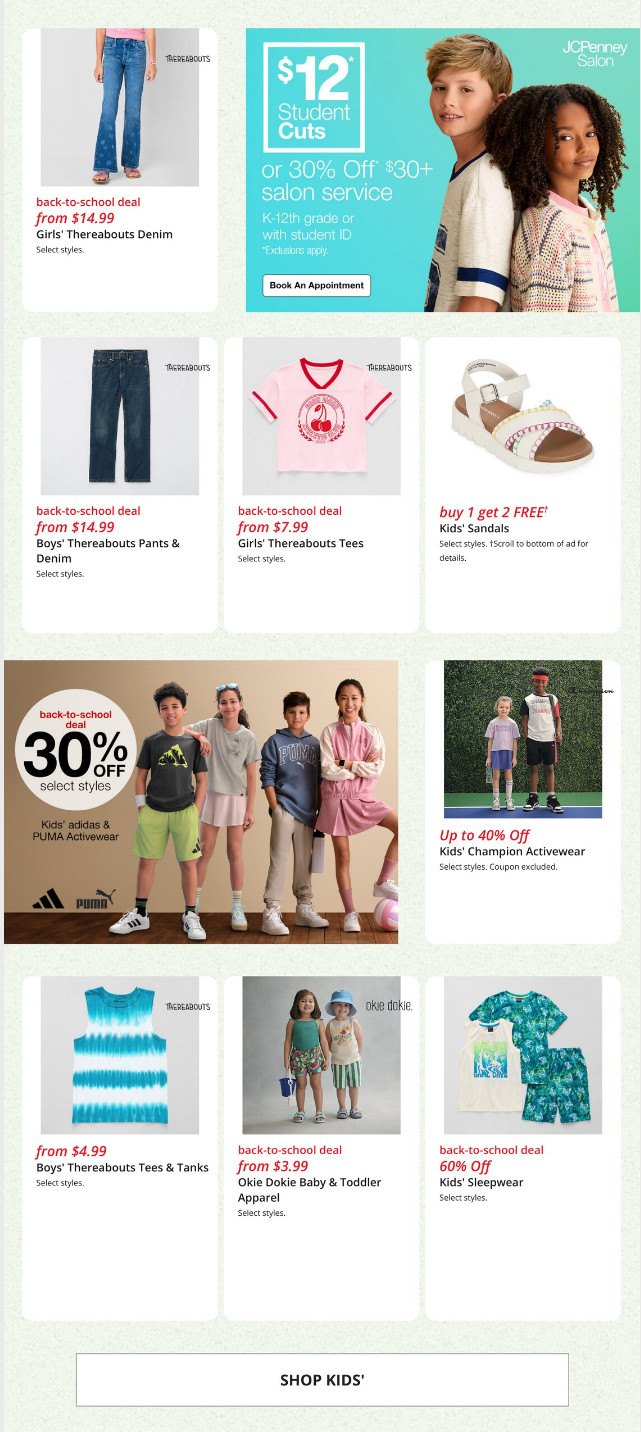 JCPenney Store Ad Jul 25 – Jul 27, 2025