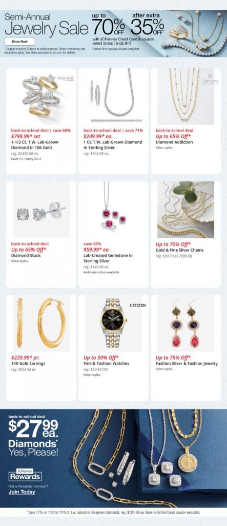 JCPenney Store Ad Jul 25 – Jul 27, 2025