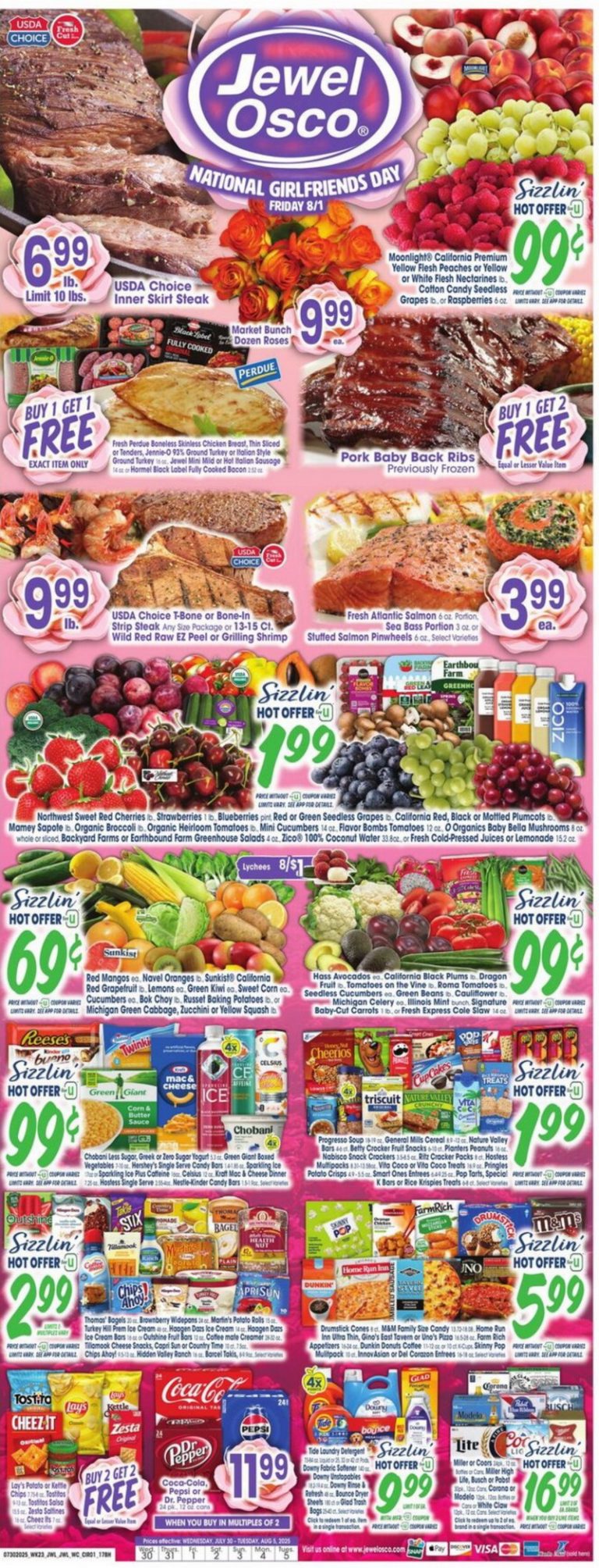 Jewel Osco Weekly Ad Jul 30 – Aug 05, 2025