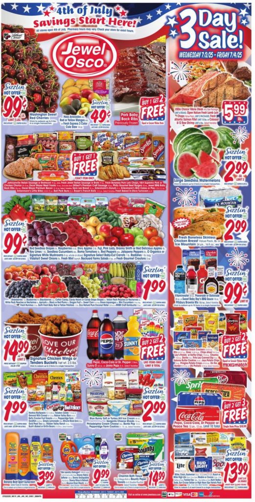 Jewel Osco Weekly Ad Jul 02 – Jul 08, 2025