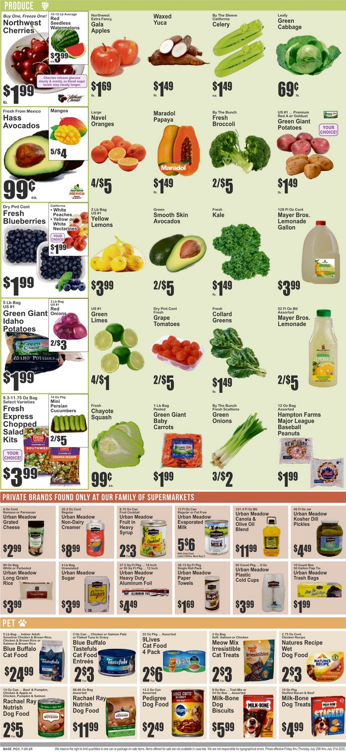 Key Food Weekly Ad Jul 25 – Jul 31, 2025