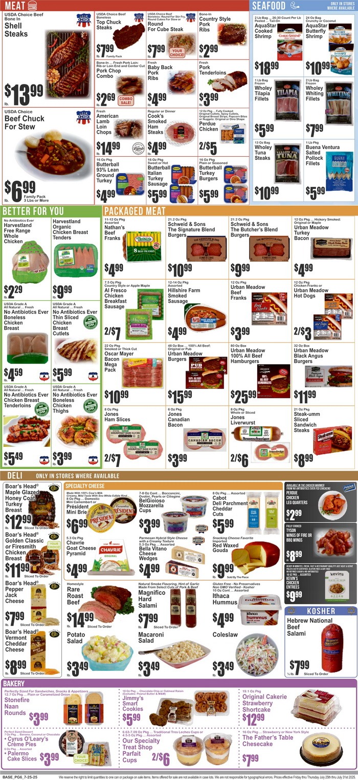 Key Food Weekly Ad Jul 25 – Jul 31, 2025