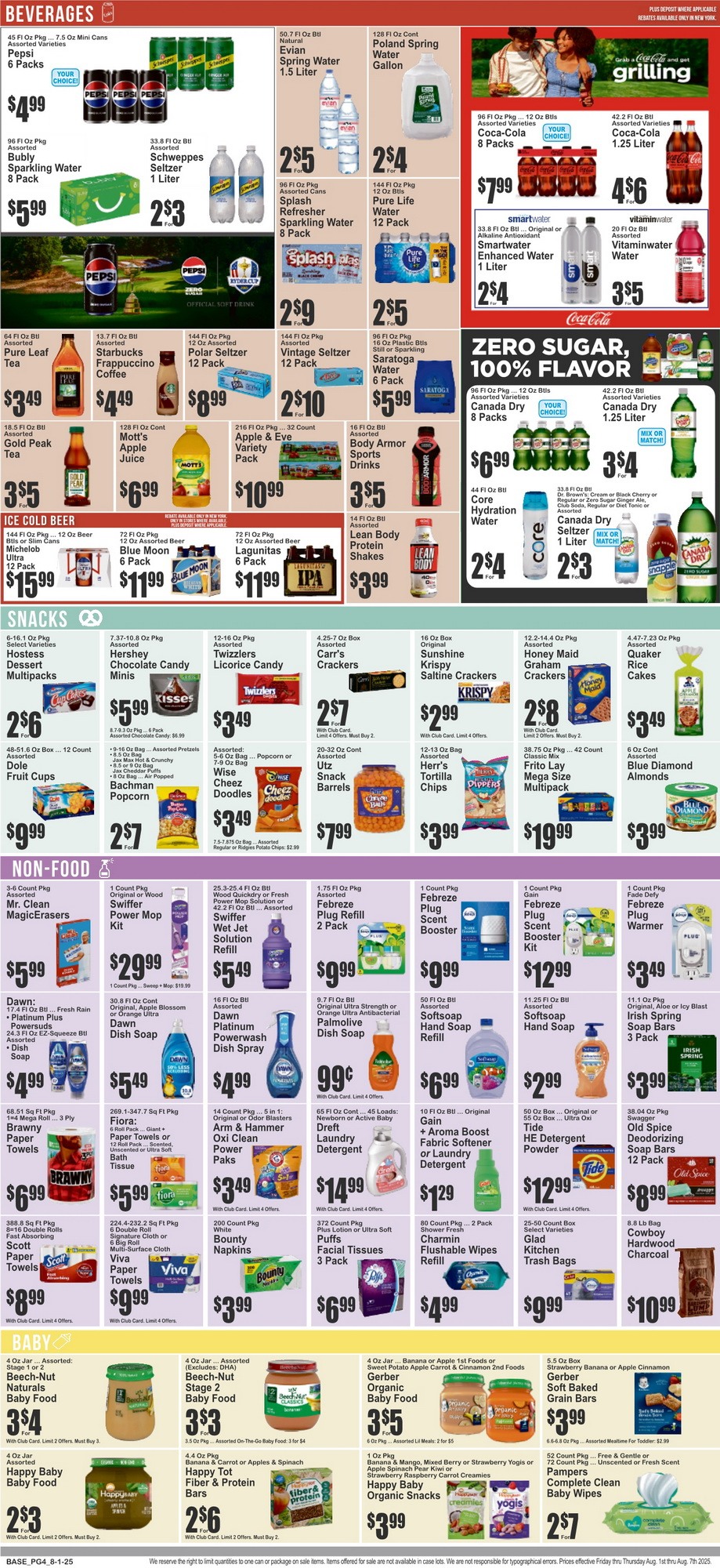 Key Food Weekly Ad Aug 01 – Aug 07, 2025