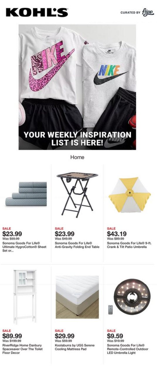 Kohl's Weekly Ad Jul 30 – Aug 05, 2025