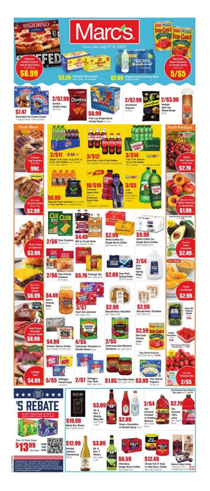 Marc's Weekly Ad Jul 09 – Jul 15, 2025