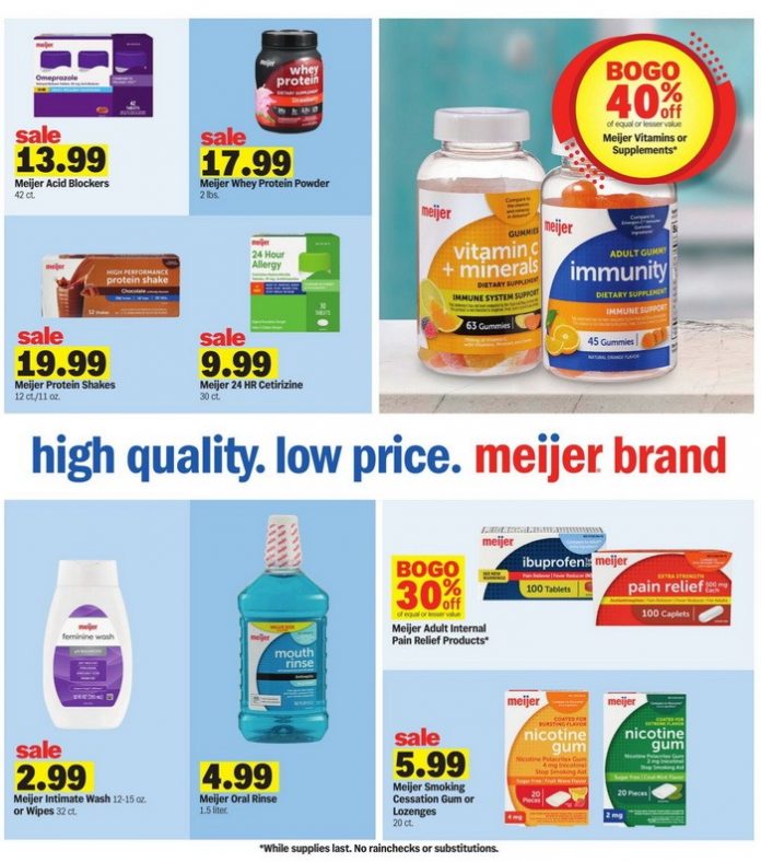 Meijer Weekly Ad Jul 06 – Jul 12, 2025