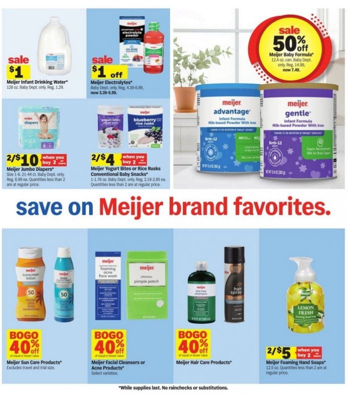 Meijer Weekly Ad Jul 06 – Jul 12, 2025
