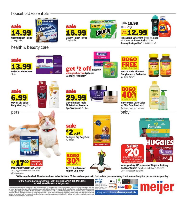 Meijer Weekly Ad Jul 20 – Jul 26, 2025