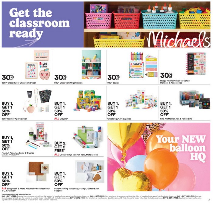 Michaels Weekly Ad Jul 13 – Jul 19, 2025