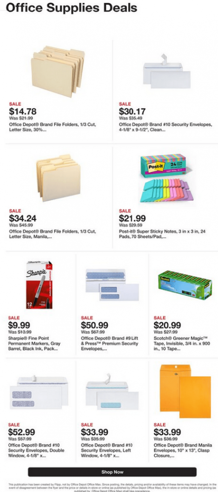 Office Depot Weekly Ad Jul 21 – Jul 27, 2025