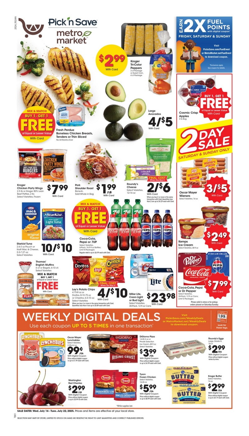 Pick 'n Save Weekly Ad Jul 16 – Jul 22, 2025