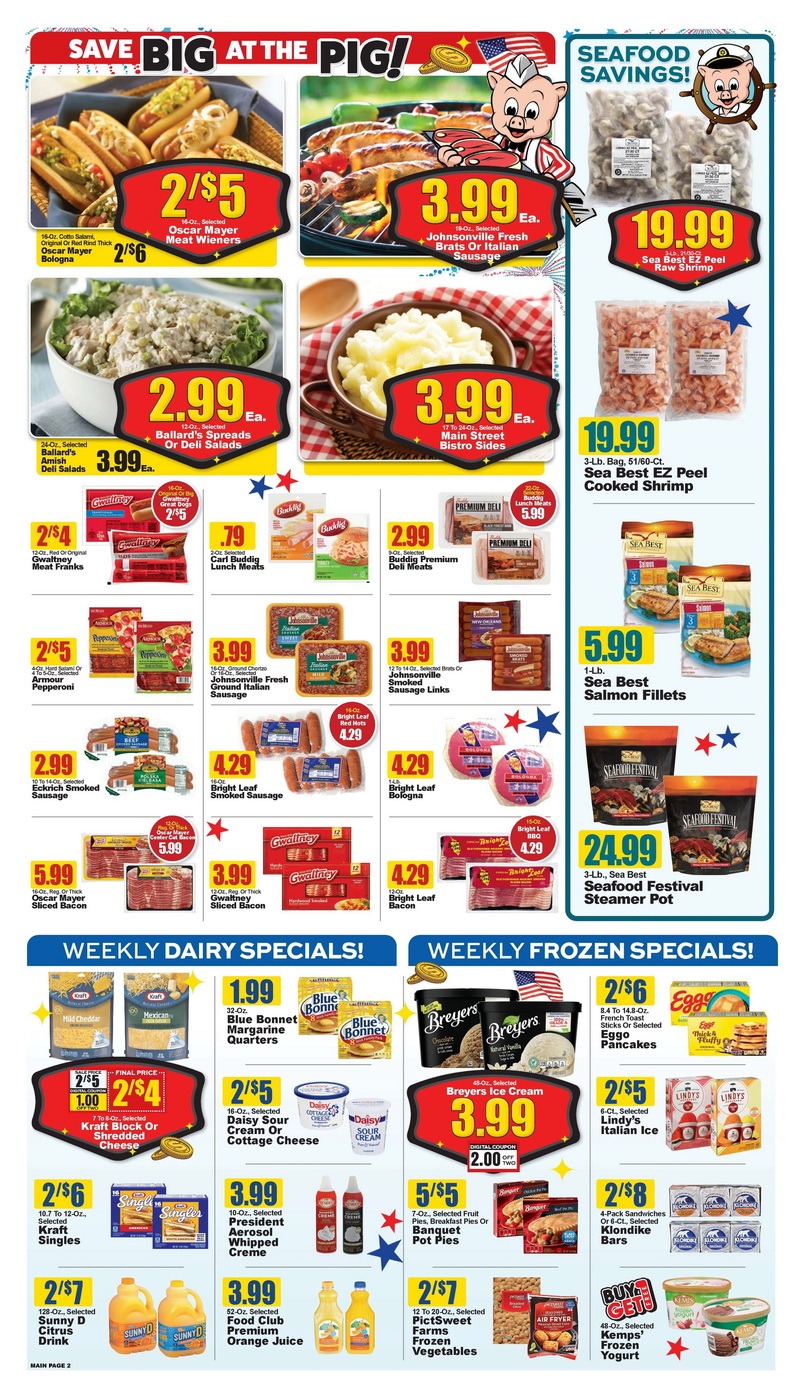 Piggly Wiggly Weekly Ad Jul 02 – Jul 08, 2025 (4th of July Promotion ...
