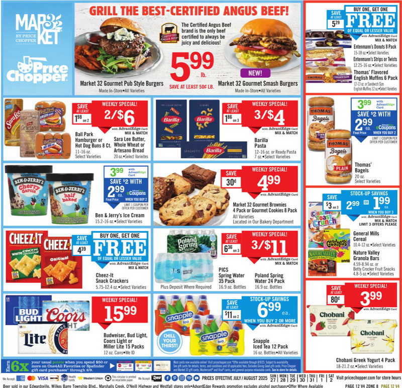 Price Chopper Weekly Ad Jul 27 –Aug 02, 2025