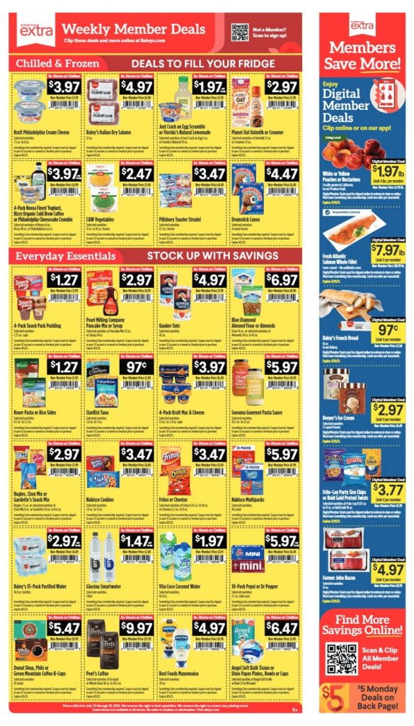 Raley's Supermarkets Weekly Ad Jul 23 – Jul 29, 2025