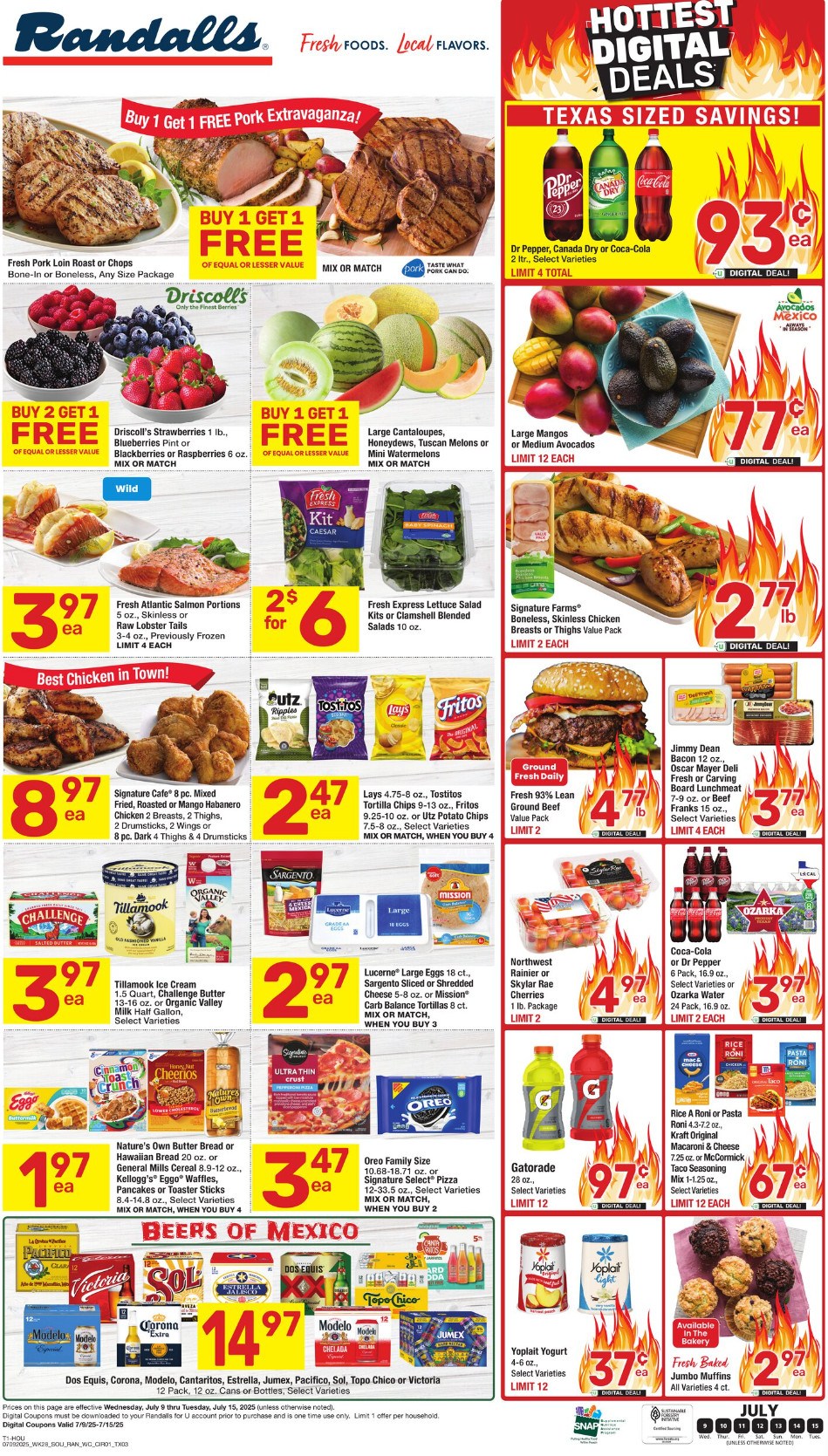 Randalls Weekly Ad Jul 09 – Jul 15, 2025