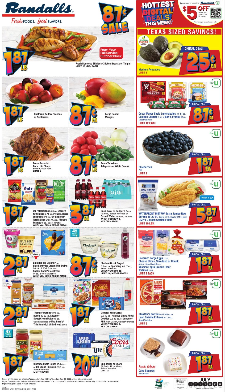 Randalls Weekly Ad Jul 16 – Jul 22, 2025