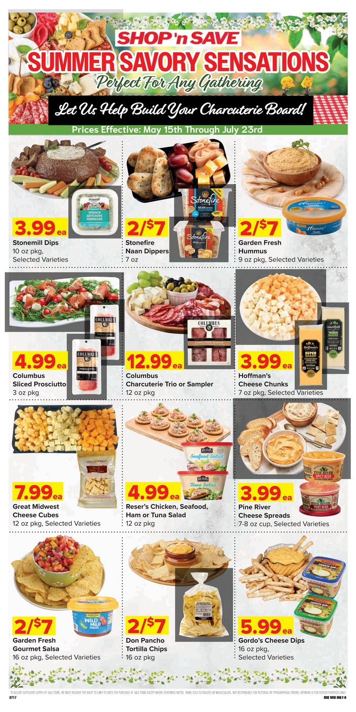 SHOP 'n SAVE Weekly Ad Jul 17 – Jul 23, 2025