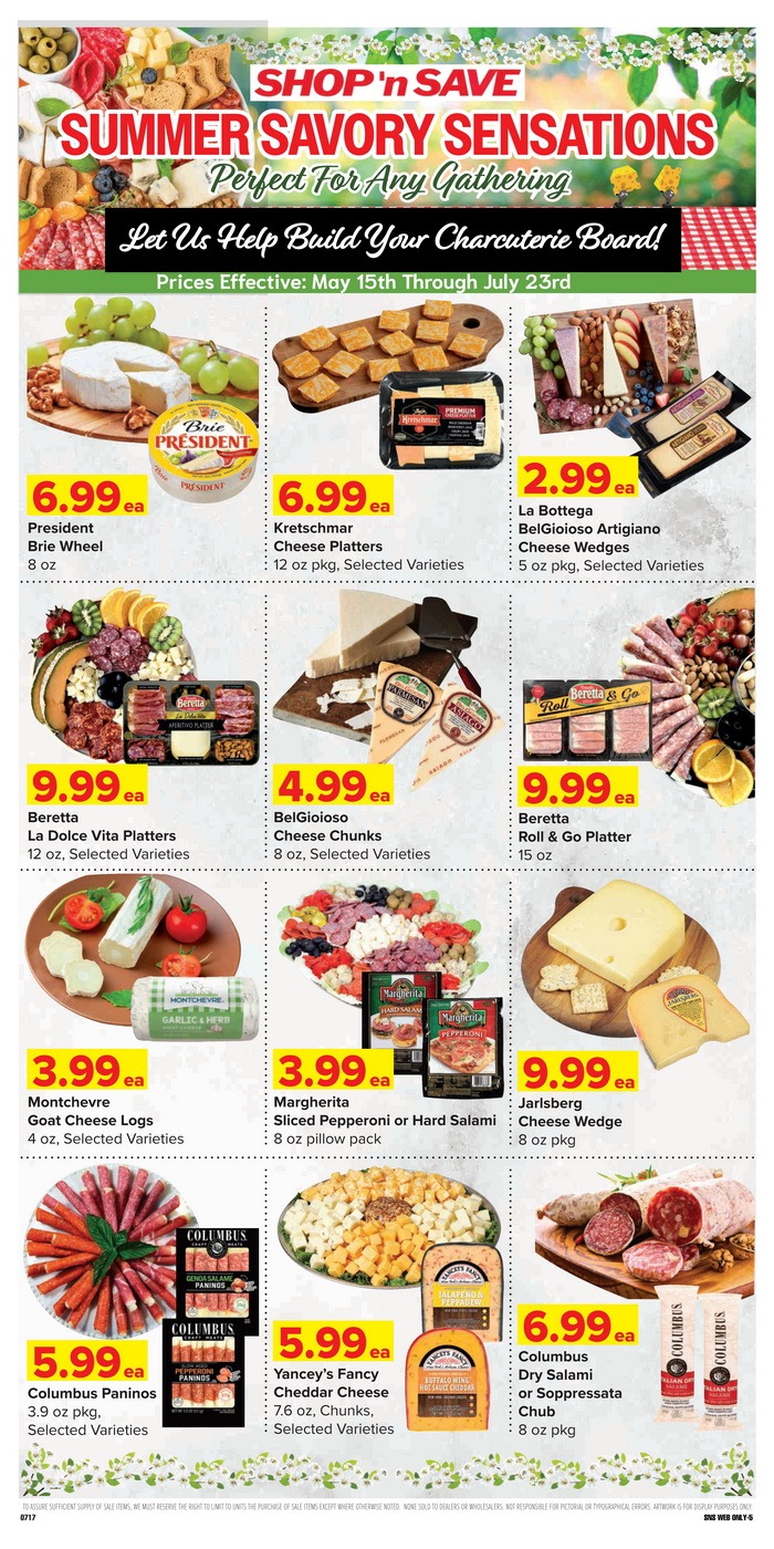 SHOP 'n SAVE Weekly Ad Jul 17 – Jul 23, 2025