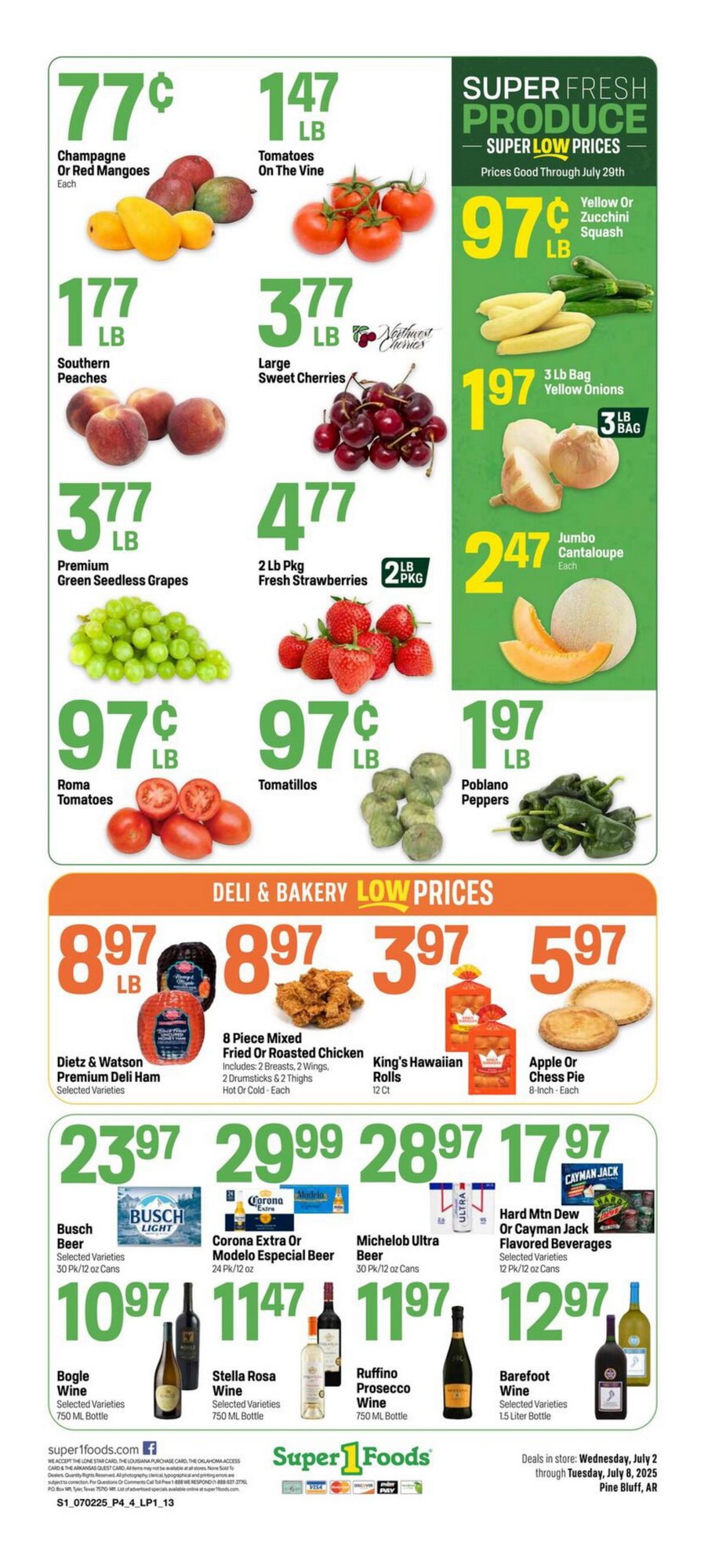 Super 1 Foods Weekly Ad Jul 02 – Jul 08, 2025 (4th of July Sale Included)