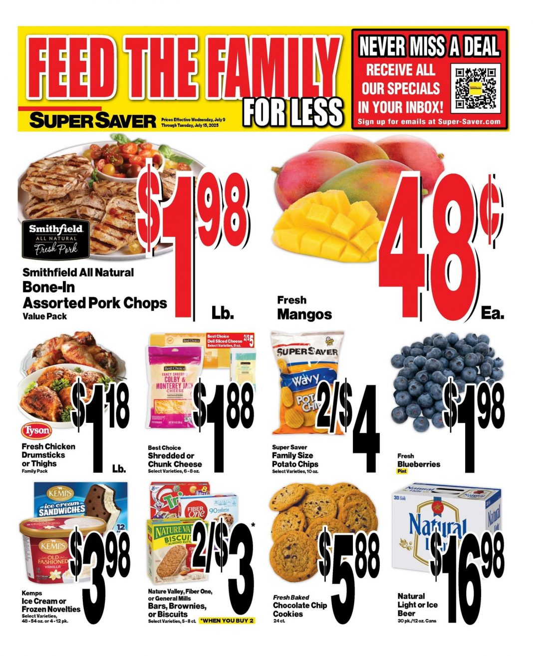 Super Saver Weekly Ad Jul 09 – Jul 15, 2025