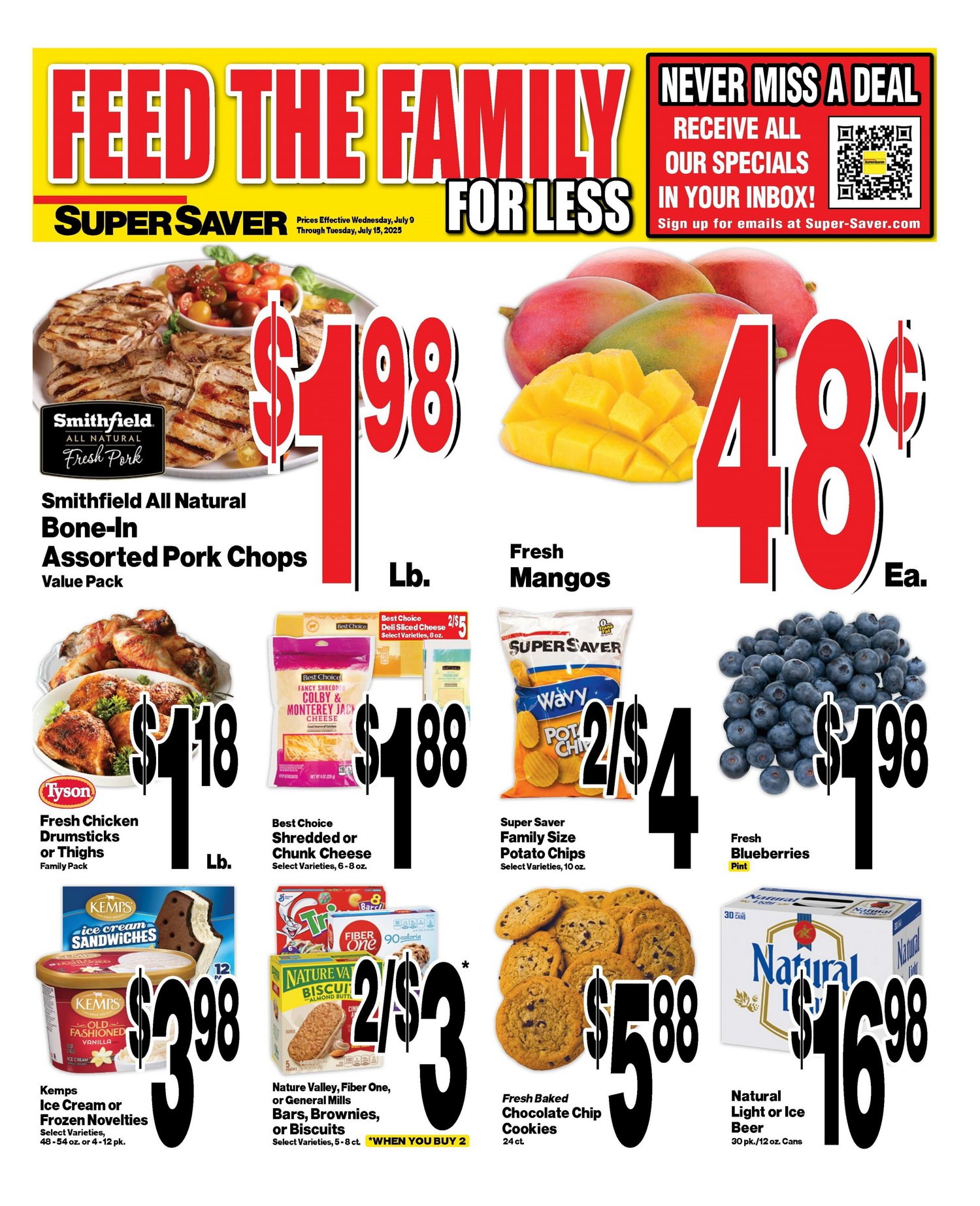 Super Saver Weekly Ad Jul 09 – Jul 15, 2025
