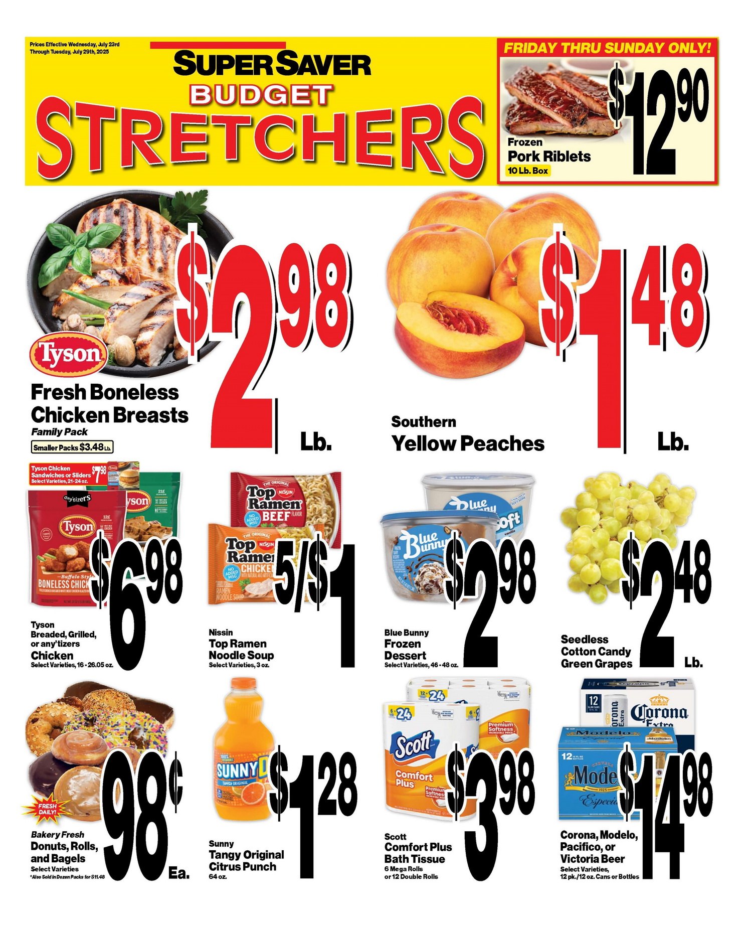 Super Saver Weekly Ad Jul 23 – Jul 29, 2025