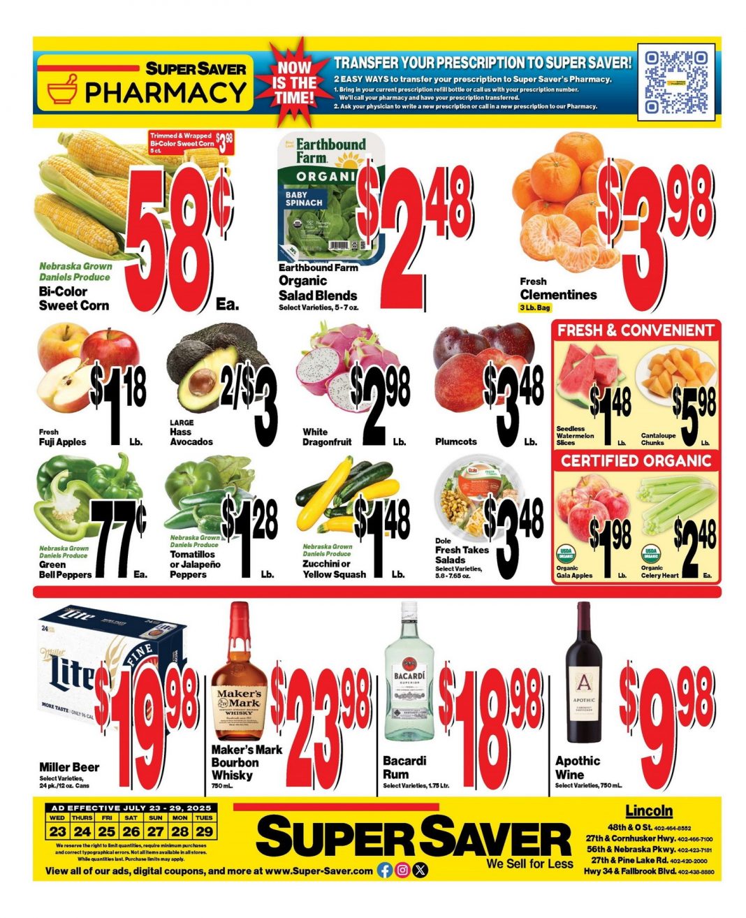 Super Saver Weekly Ad Jul 23 – Jul 29, 2025