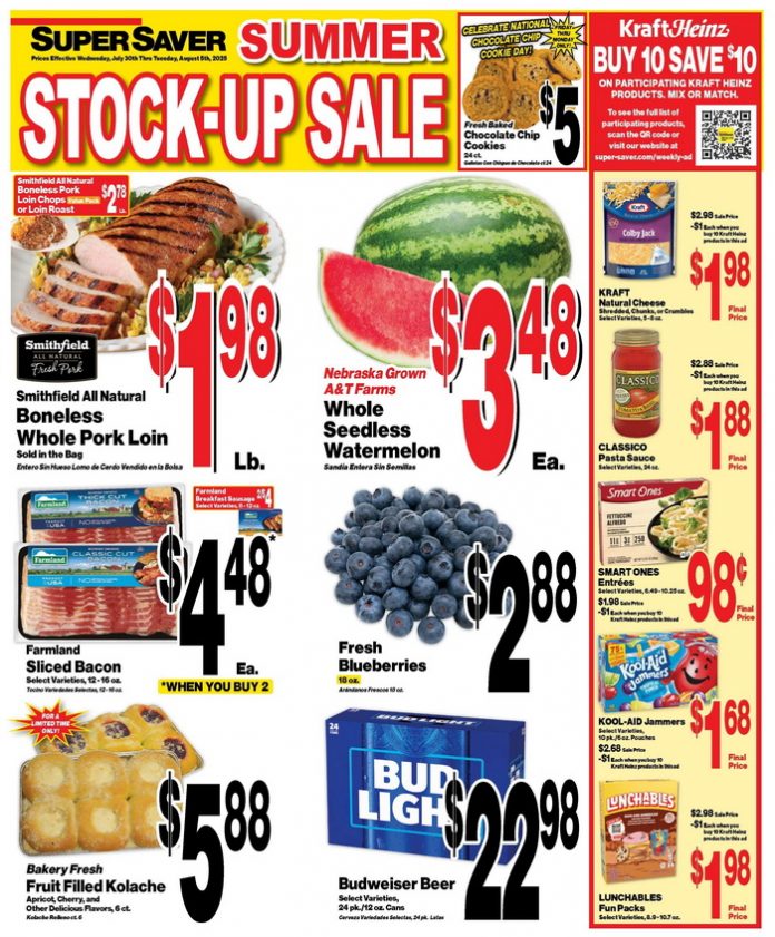 Super Saver Weekly Ad Jul 30 – Aug 05, 2025