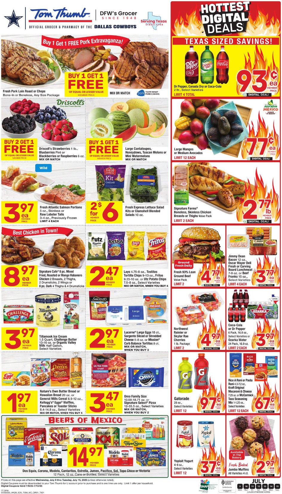 Tom Thumb Weekly Ad Jul 09 – Jul 15, 2025