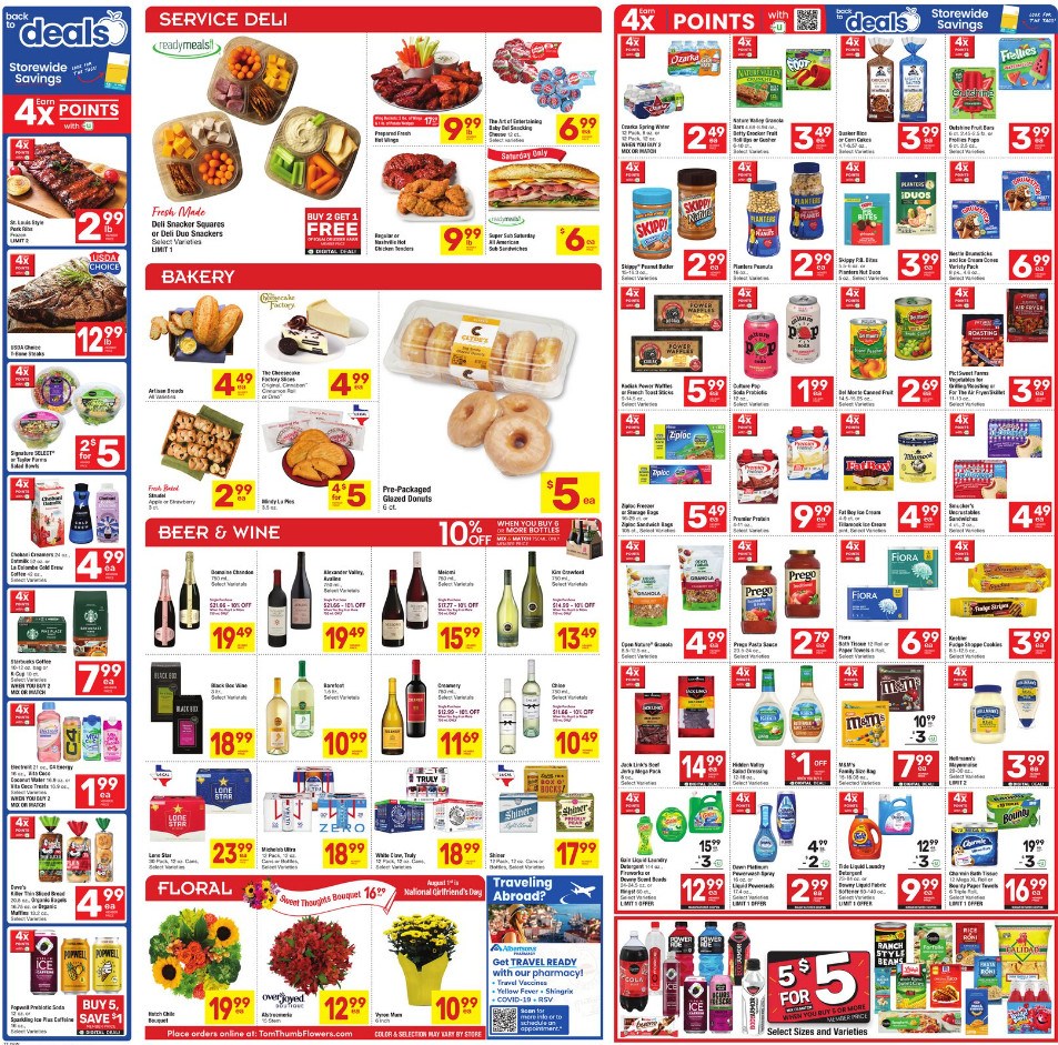 Tom Thumb Weekly Ad Jul 30 – Aug 05, 2025