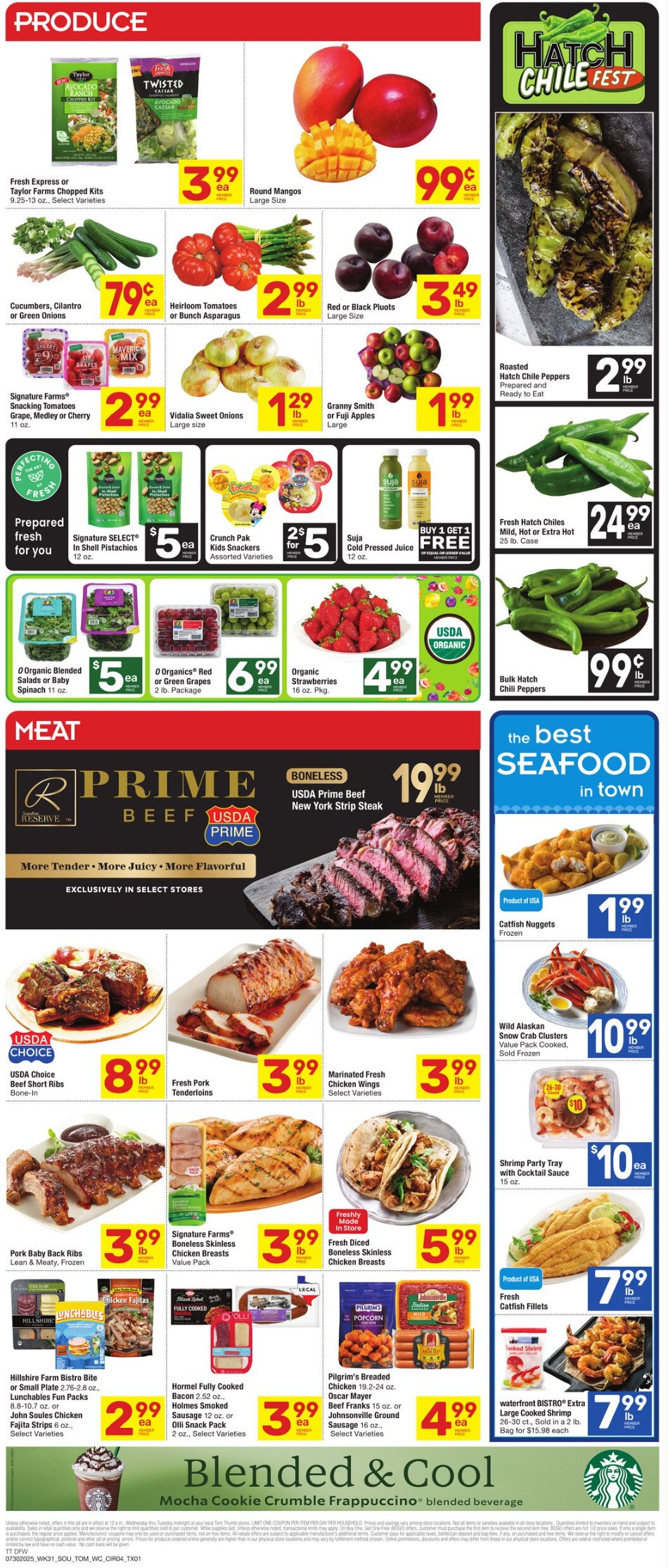 Tom Thumb Weekly Ad Jul 30 – Aug 05, 2025
