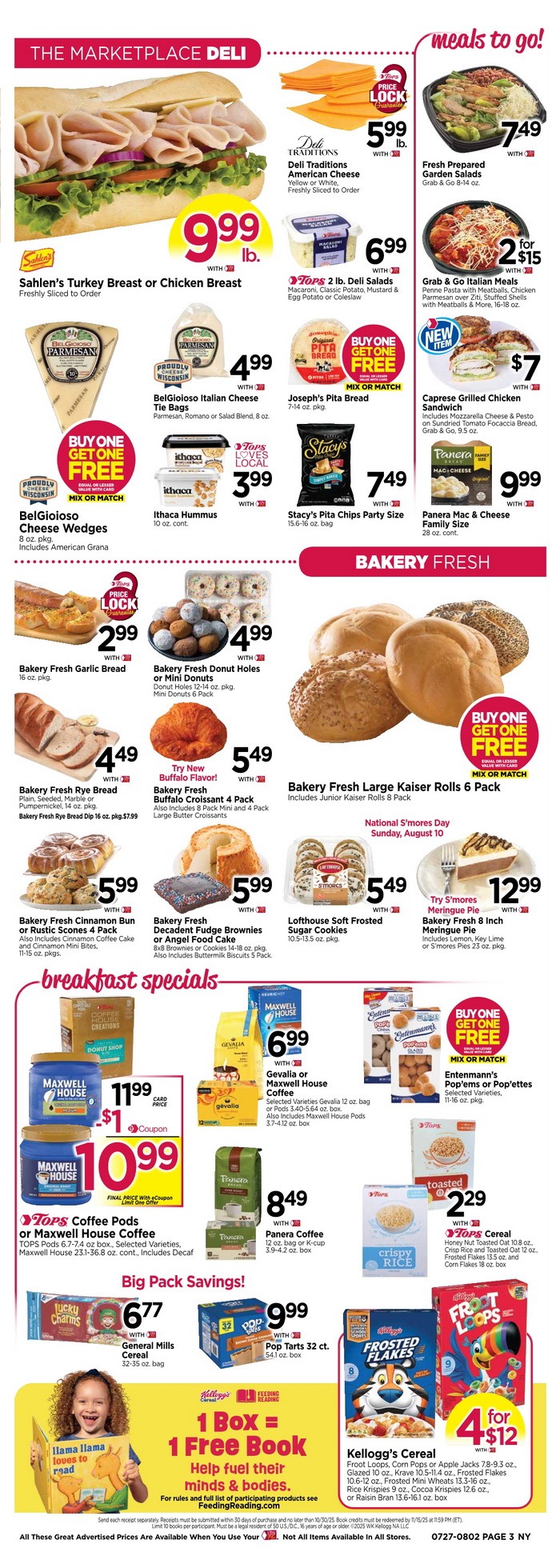 Tops Weekly Ad Jul 27 – Aug 02, 2025