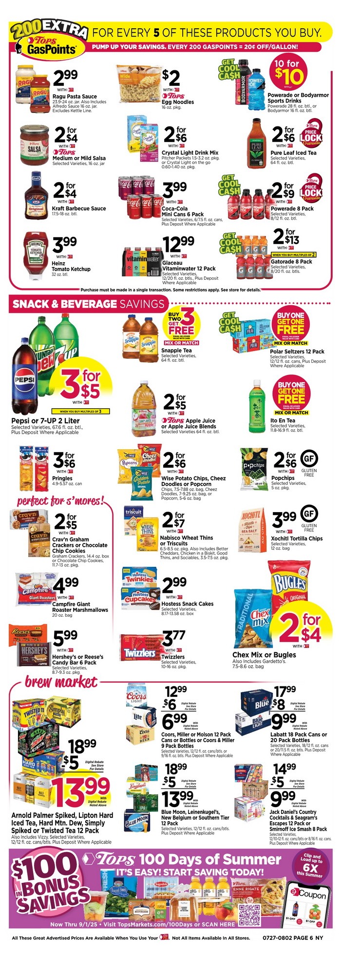 Tops Weekly Ad Jul 27 – Aug 02, 2025