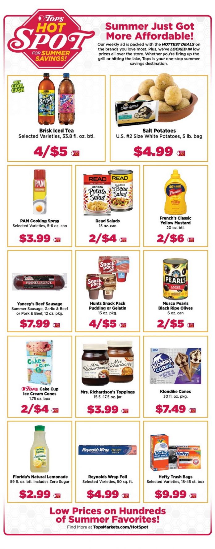 Tops Weekly Ad Jul 27 – Aug 02, 2025