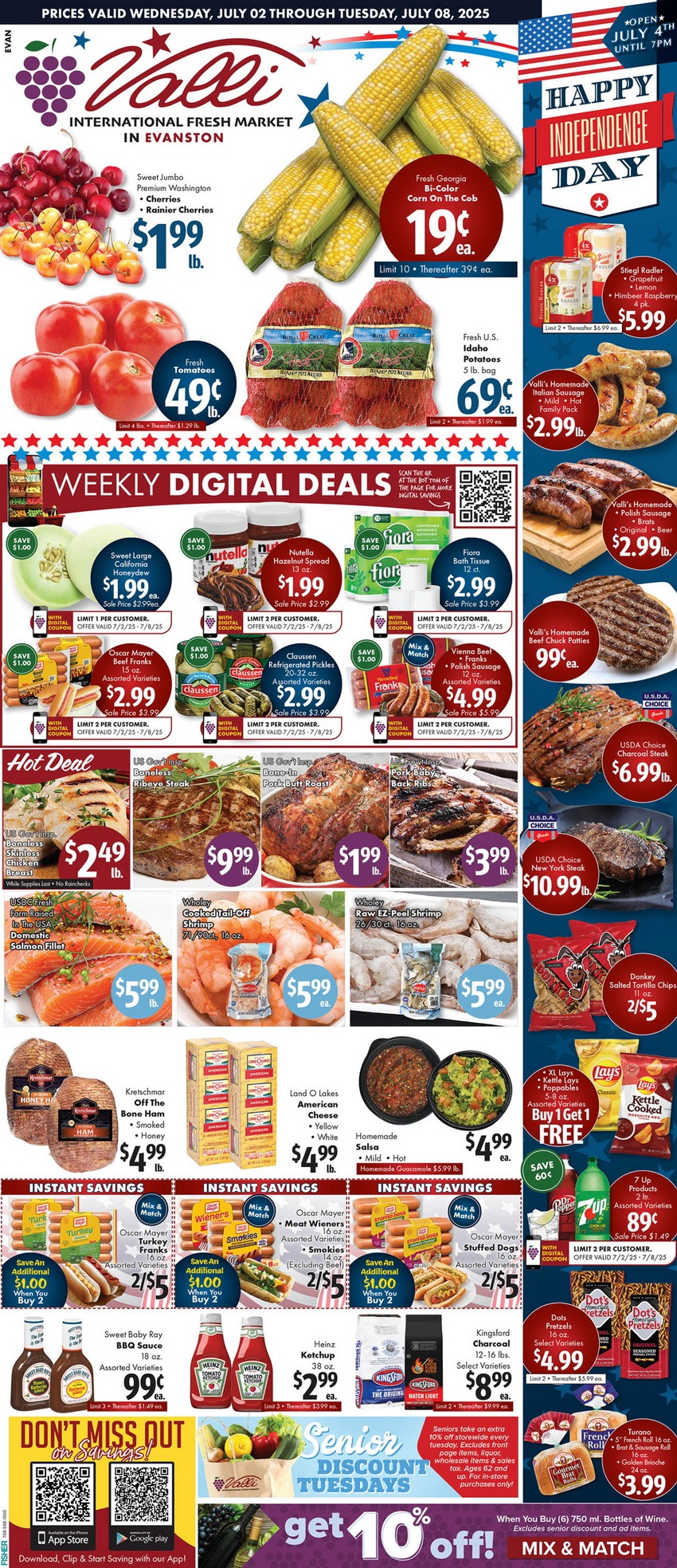 Valli Produce Weekly Ad Jul 02 – Jul 08, 2025 (4th of July Promotion ...