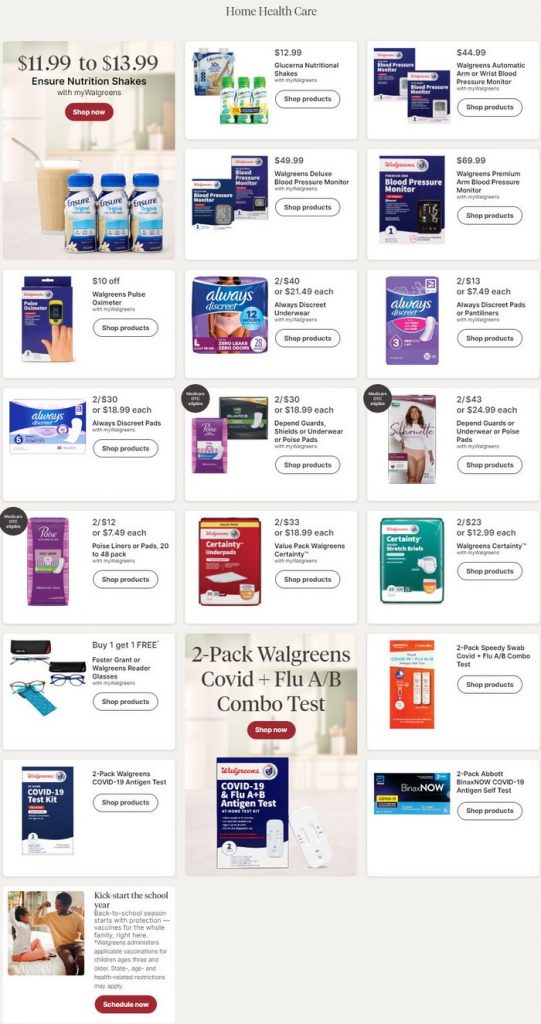 Walgreens Weekly Ad Jul 27 – Aug 02, 2025