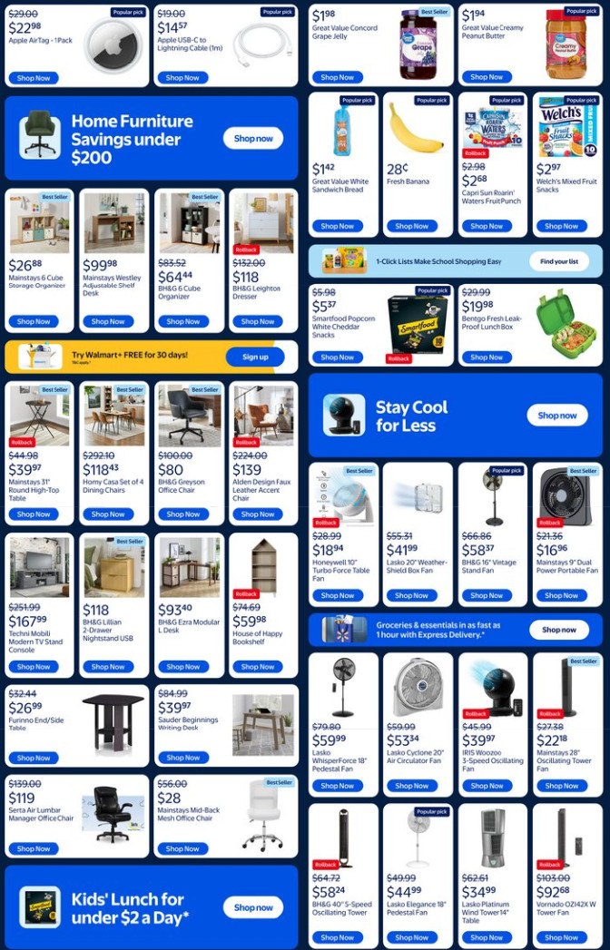 Walmart Weekly Ad Jul 23 – Jul 29, 2025