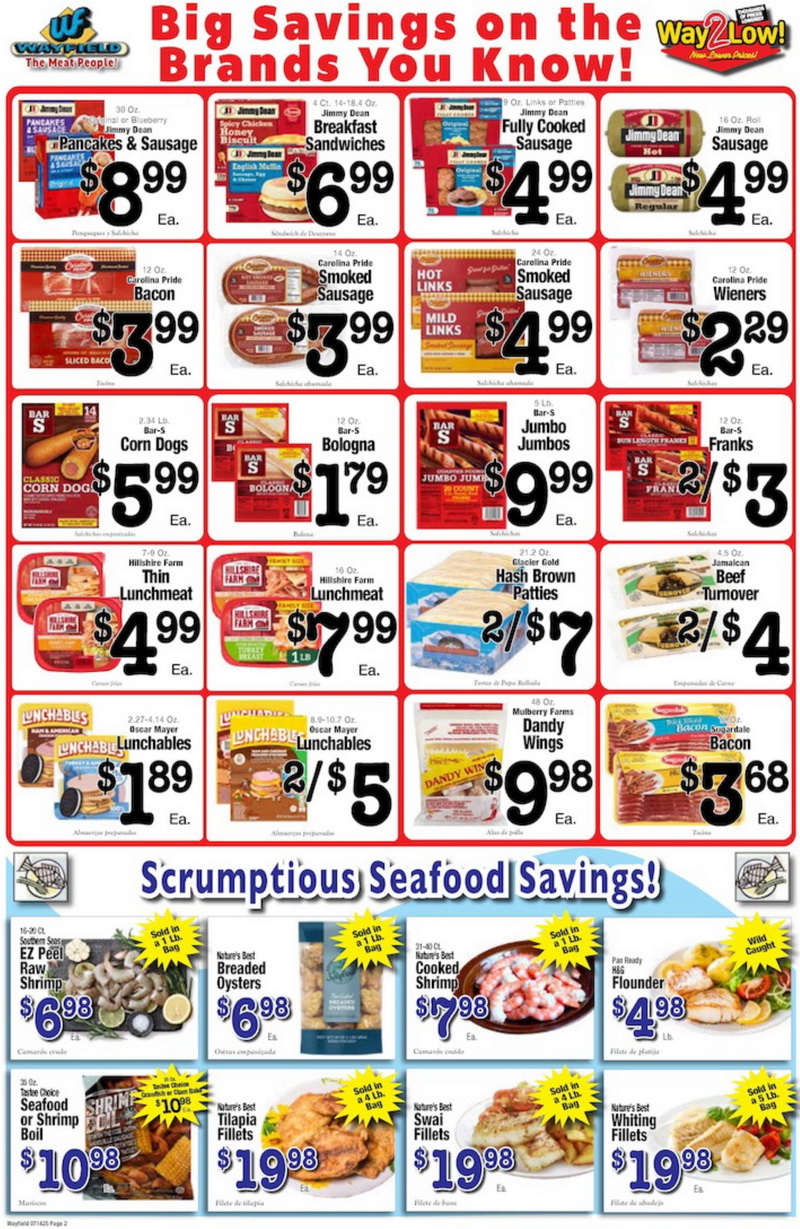 Wayfield Foods Weekly Ad Jul 14– Jul 20, 2025