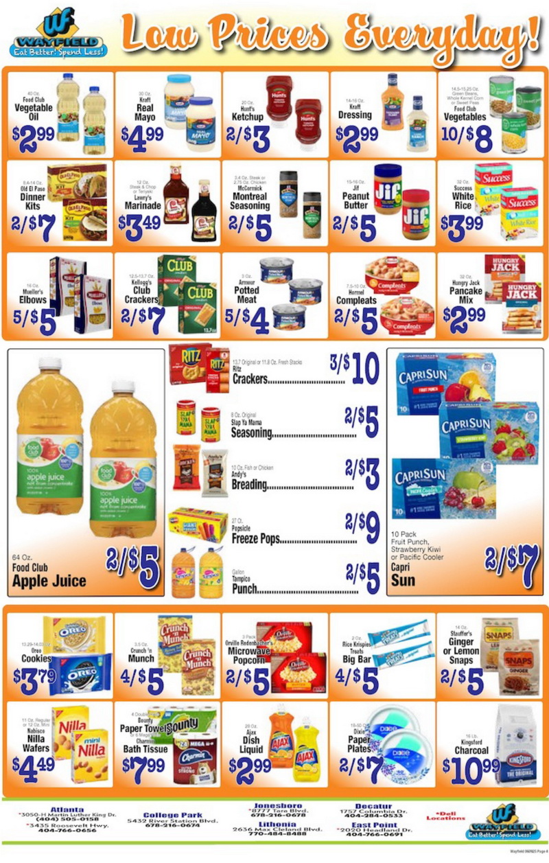 Wayfield Foods Weekly Ad Jul 14– Jul 20, 2025