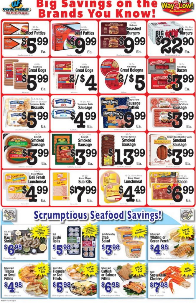 Wayfield Foods Weekly Ad Jul 21– Jul 27, 2025