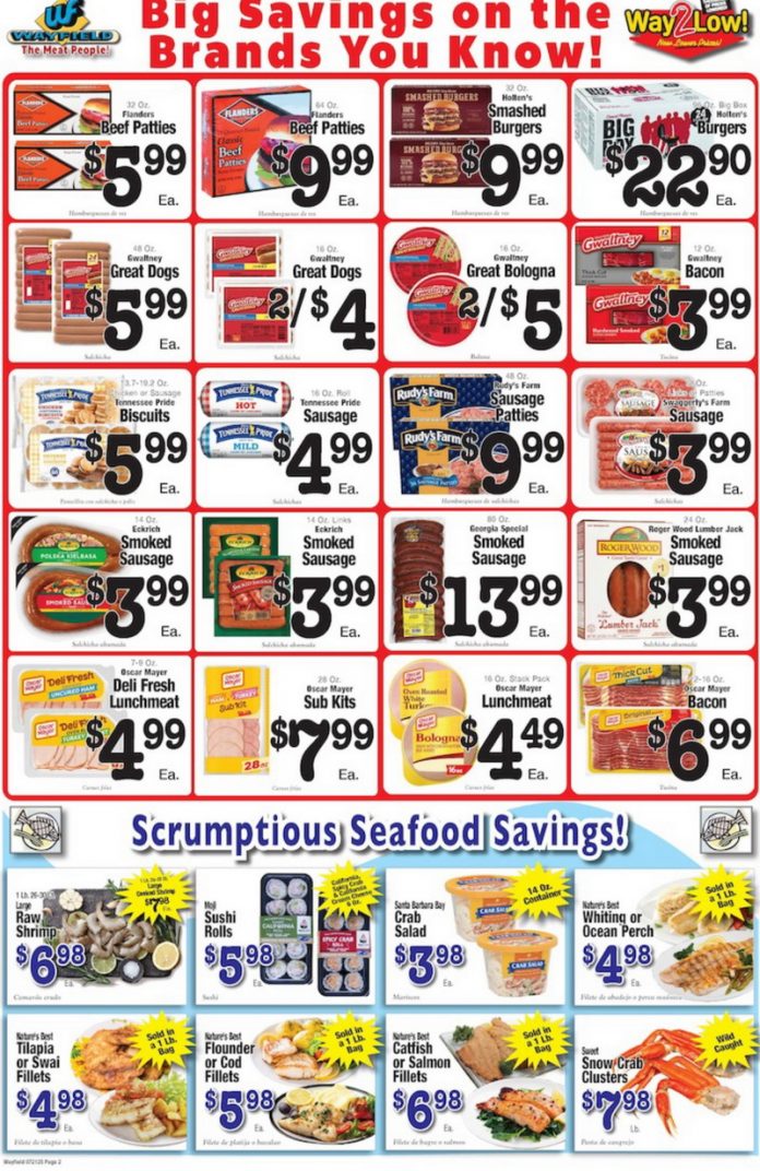 Wayfield Foods Weekly Ad Jul 21– Jul 27, 2025