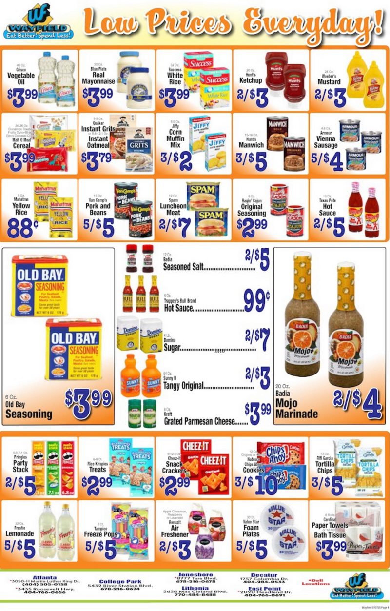Wayfield Foods Weekly Ad Jul 07– Jul 13, 2025