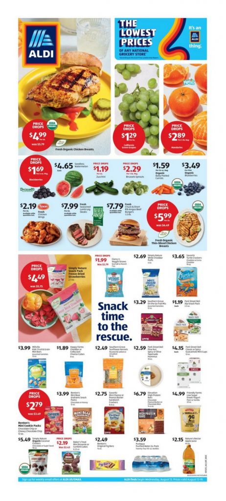 ALDI Weekly Ad Aug 13 – Aug 19, 2025