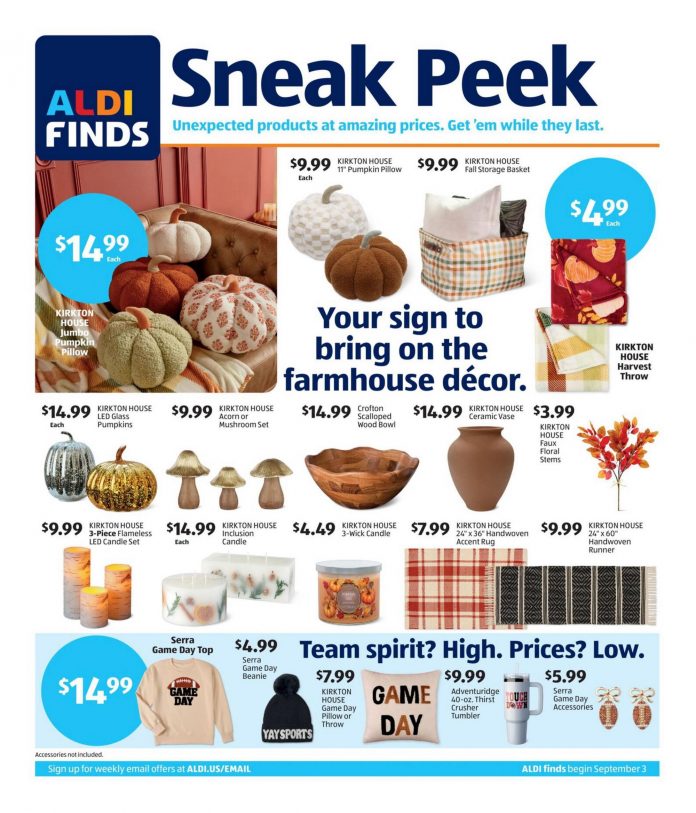 ALDI In-Store Ad Sneak Peek Sep 03 – Sep 09, 2025