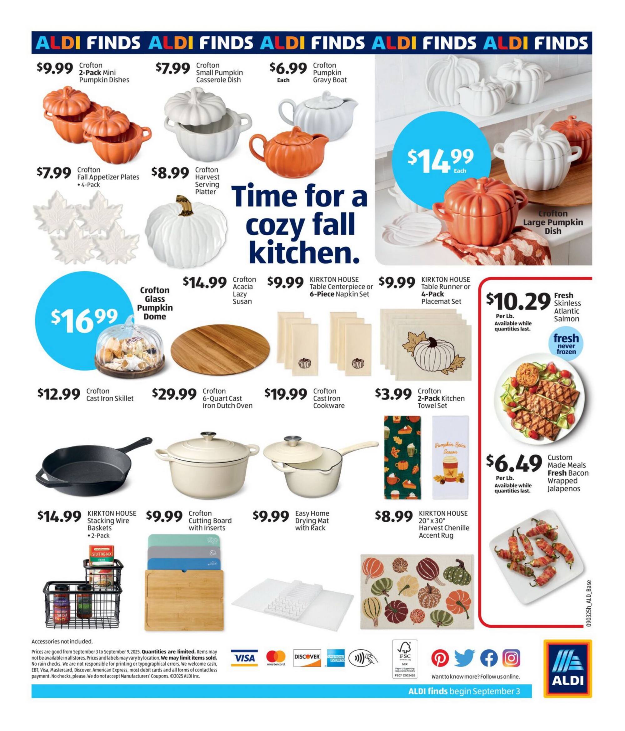ALDI In-Store Ad Sneak Peek Sep 03 – Sep 09, 2025