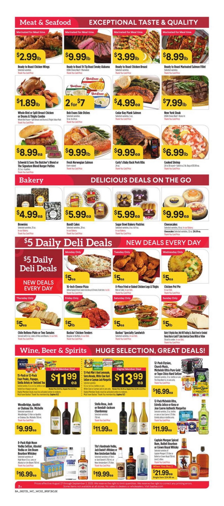 Bashas Weekly Ad Aug 27 – Sep 02, 2025 (Labor Day Sale Included)
