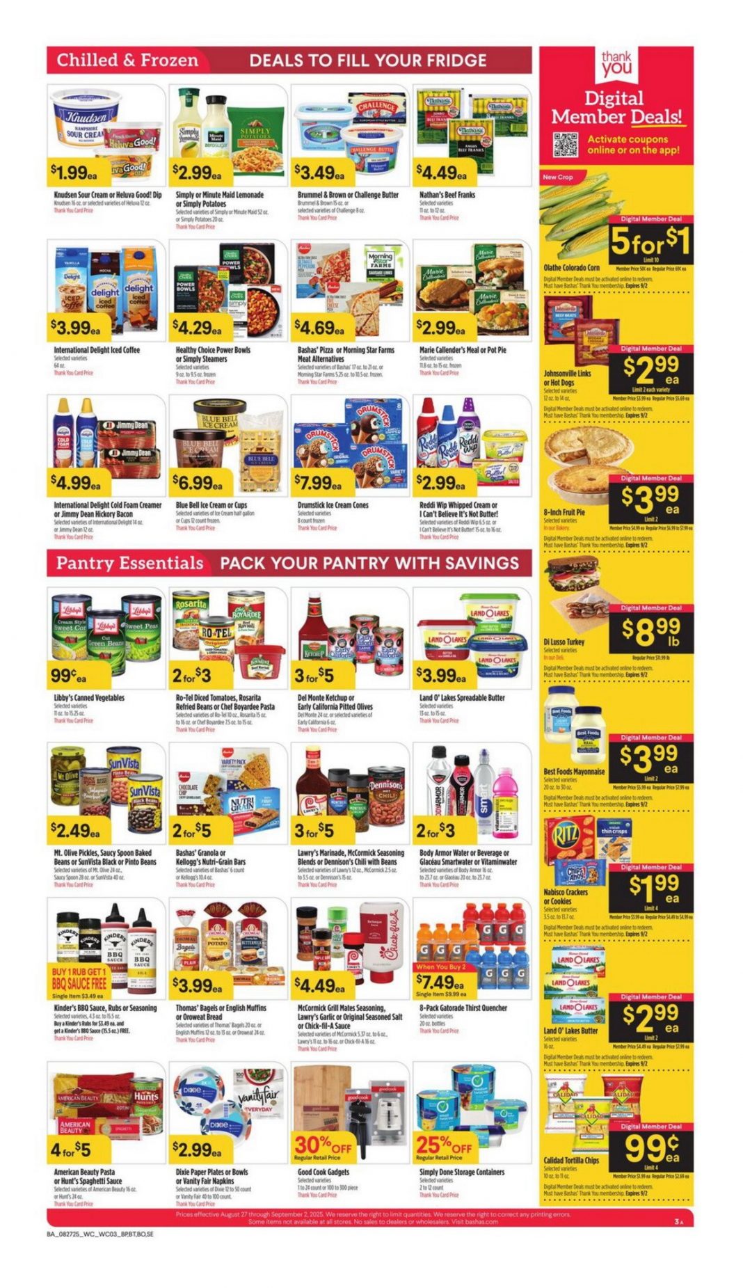 Bashas Weekly Ad Aug 27 – Sep 02, 2025 (Labor Day Sale Included)